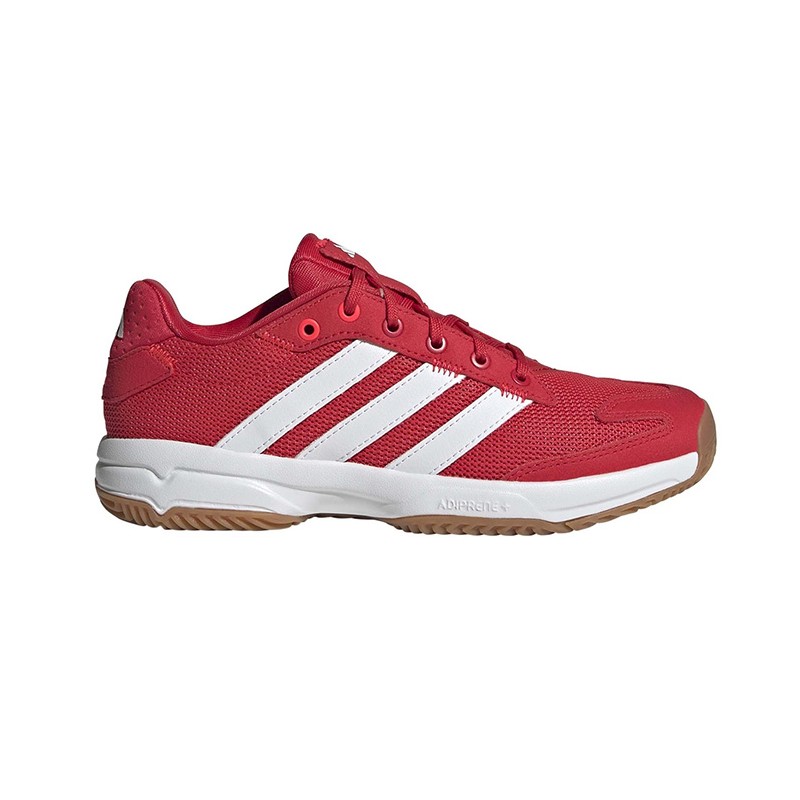 Zapatillas kids ADIDAS STABIL JR rojo/blanco | Handbolaunpas